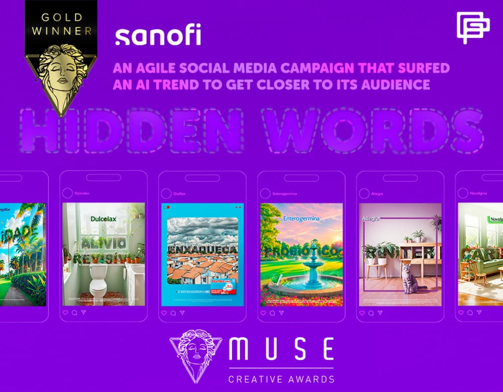 Sanofi Hidden Words Case Study | Greenpark Digital